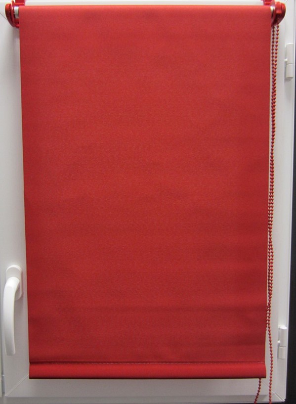 Store enrouleur tamisant 60x90cm rouge - Mr Bricolage