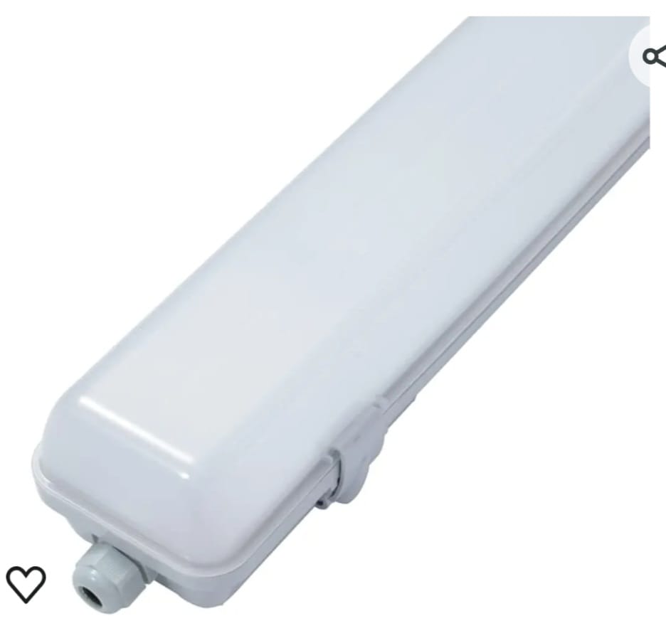 Réglette étanche simple 120cm 36W - TOPQUEEN - Mr Bricolage