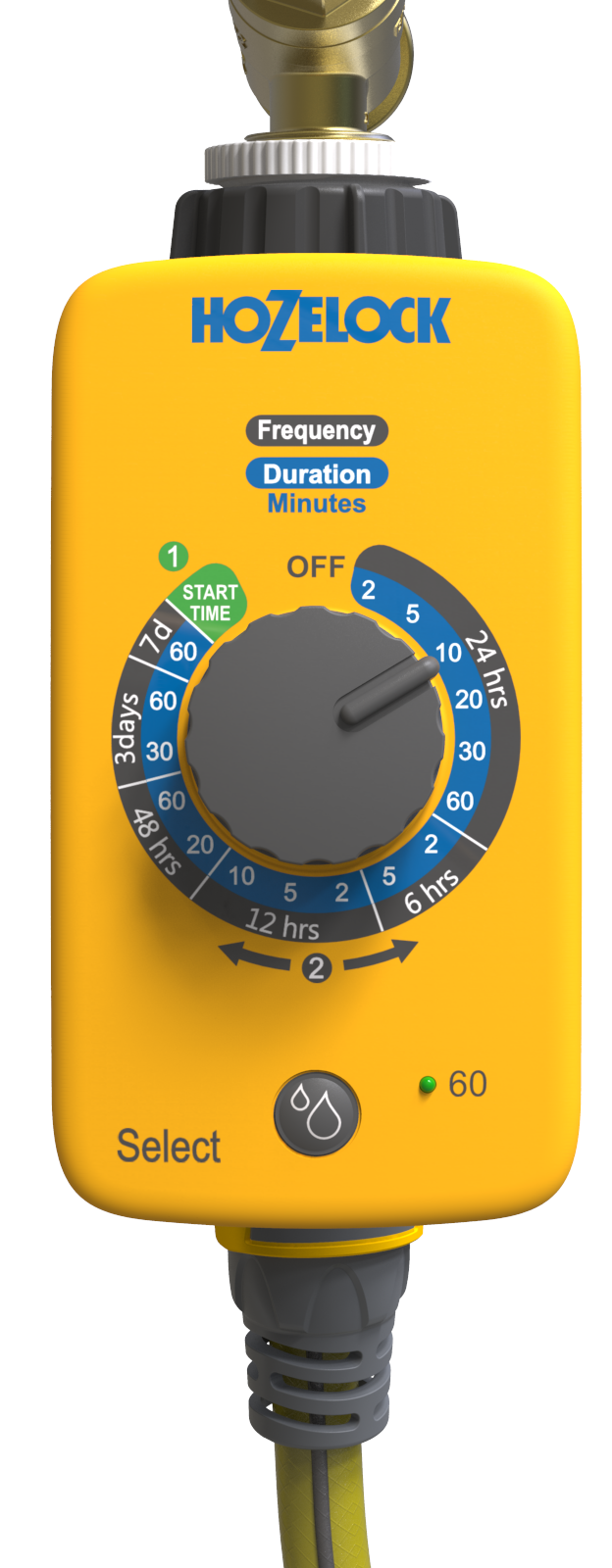 Programmateur arrosage Select Controller - HOZELOCK - Mr Bricolage