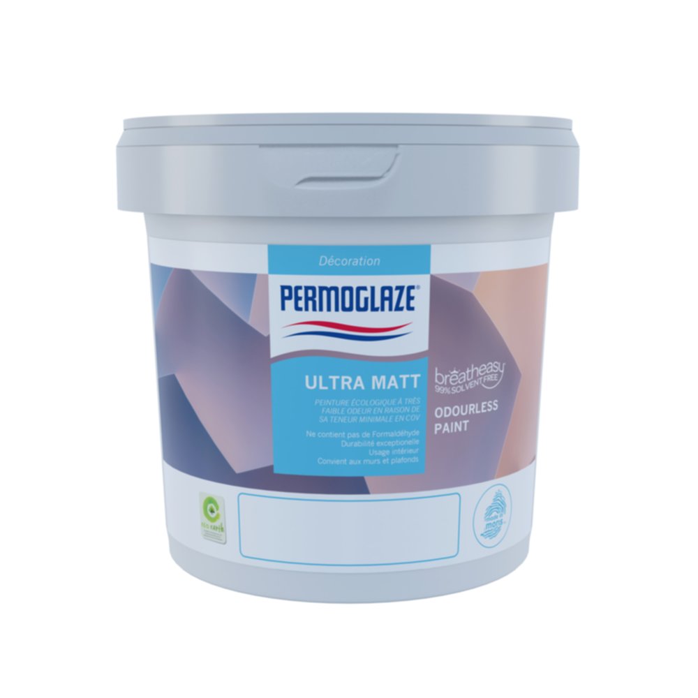 Peinture C/MATCH Breatheasy Ultra Matt Pastel Base 1 L - Mr Bricolage
