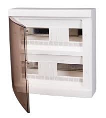 Coffret modulaire apparent 26 modules porte fumée - INGELEC - Mr Bricolage