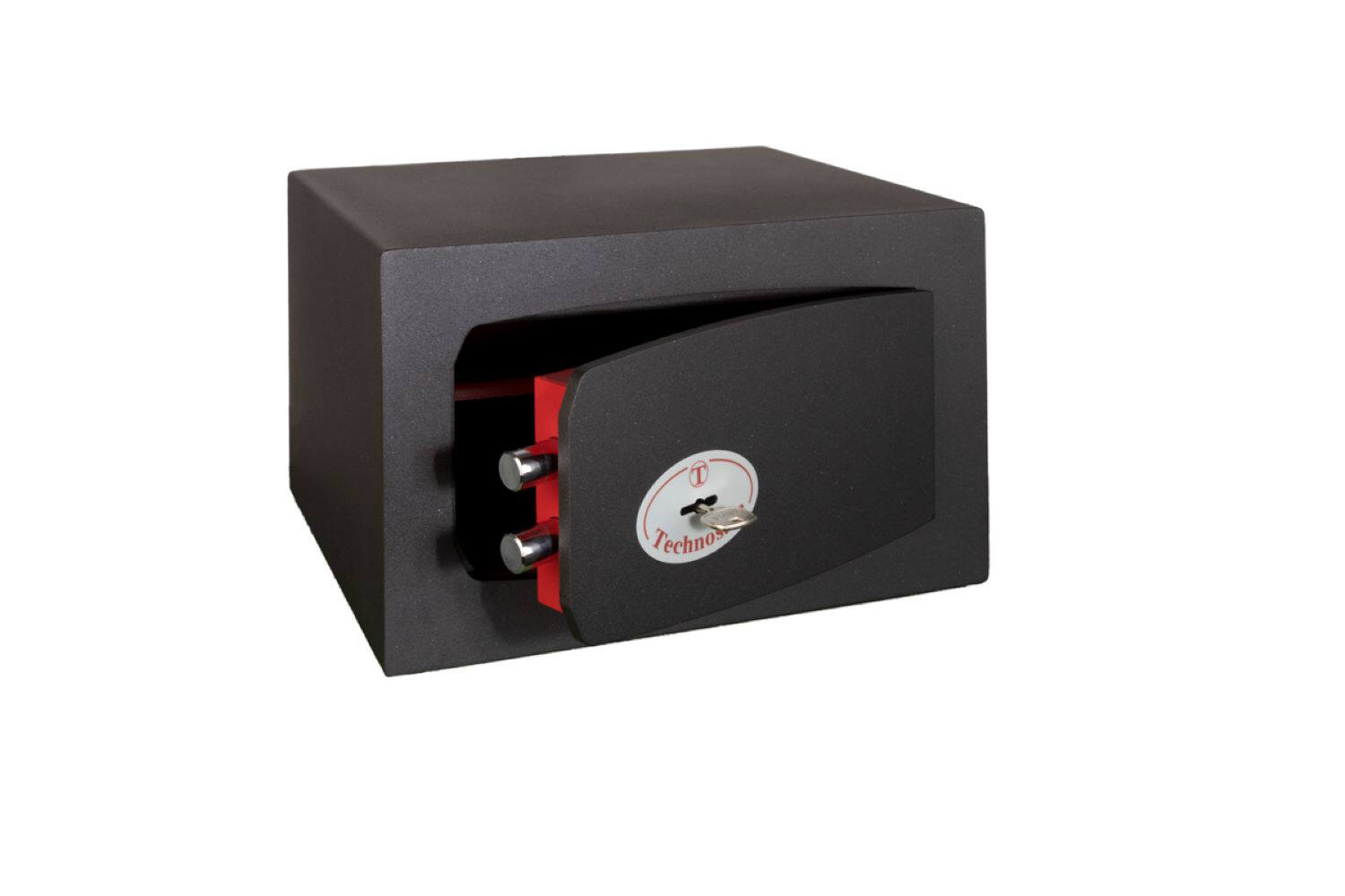 Coffret de sécurité à poser à clefs 17L noir - TECHNOSAFE - Mr Bricolage