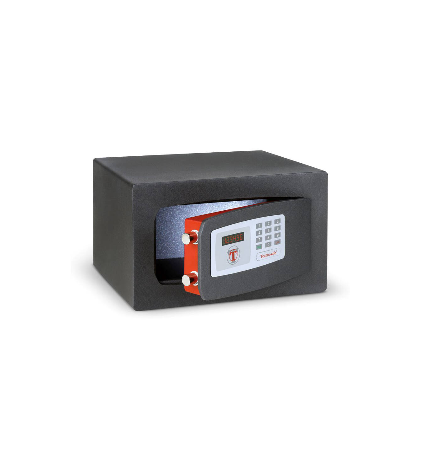 Coffret de sécurité à poser électronique 17L noir - TECHNOSAFE - Mr ...